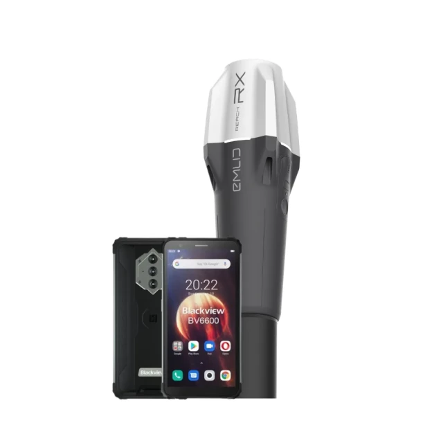 Emlid Reach RX + BV6600 Rugged Phone